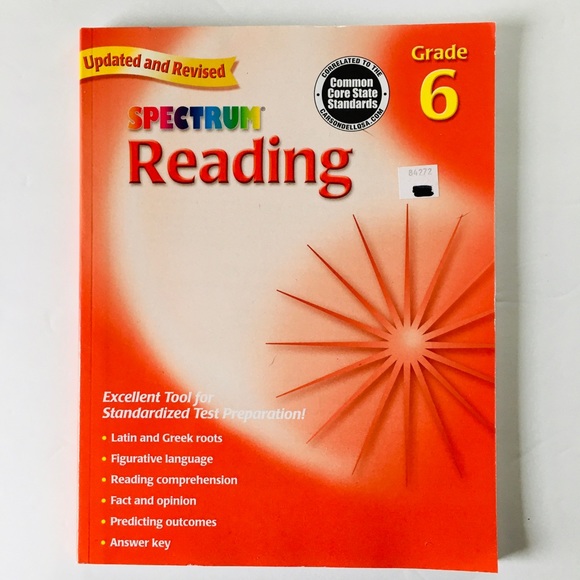 Spectrum Reading | Other | 6th Grade Spectrum Reading Study Workbook ...